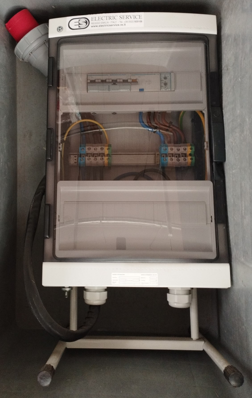 125A switchboard for dedicated isolation and protection of individual ...